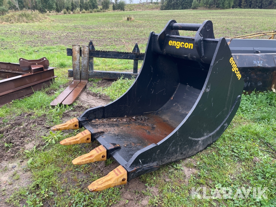Tandskopa med S70-fäste Engcon DB21
