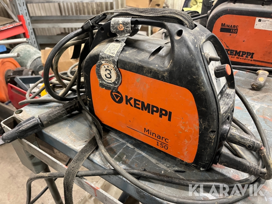 Svets Kemppi Minarc 150, Stockholm, Klaravik auktioner