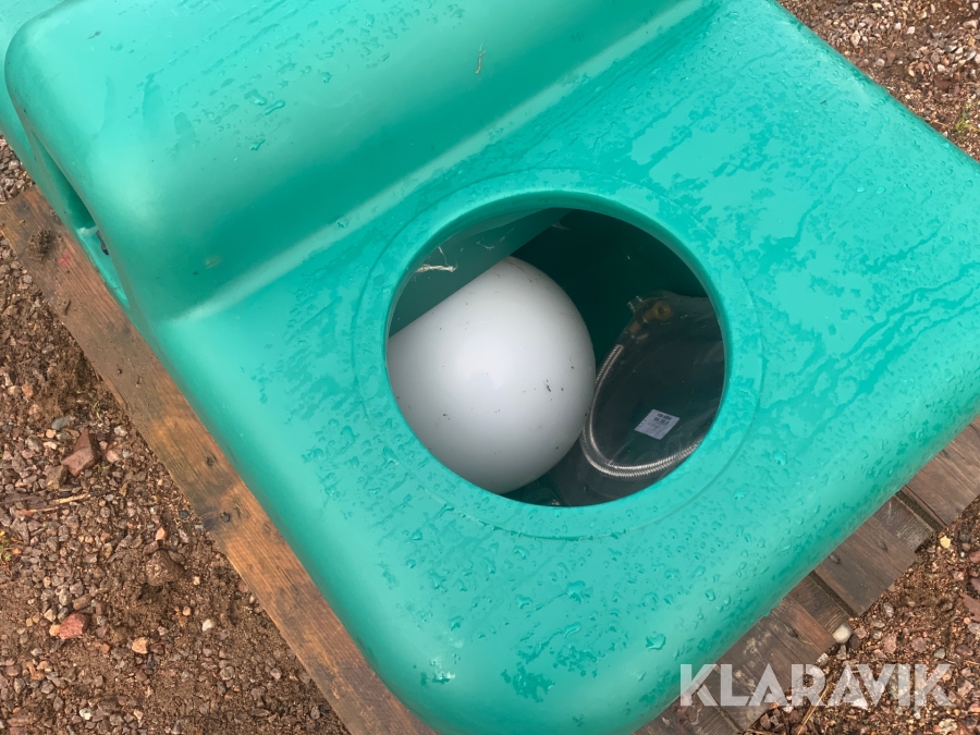 Frostfritt vattenkar för 80 liter Suevia 640, Vetlanda, Klar