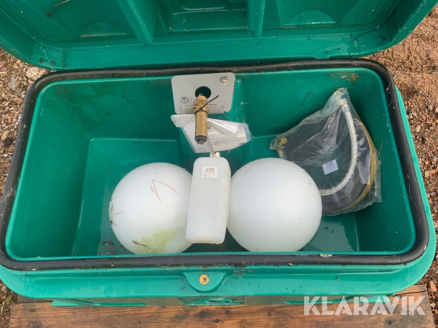 Frostfritt vattenkar för 80 liter Suevia 640, Vetlanda, Klar