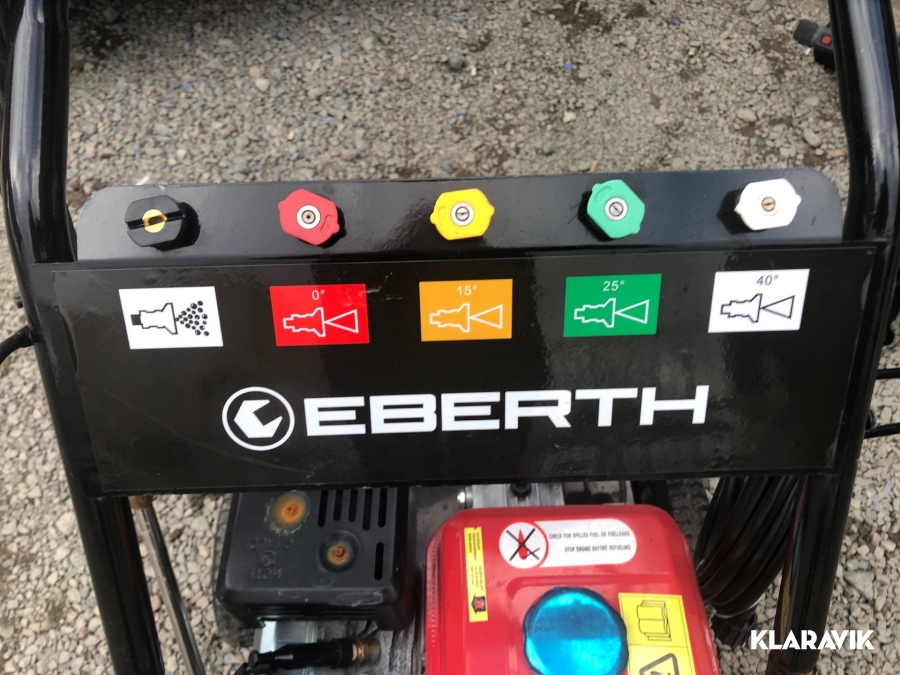 Klaravik Auktioner | Högtryckstvätt EBERTH GW3-HR196-200