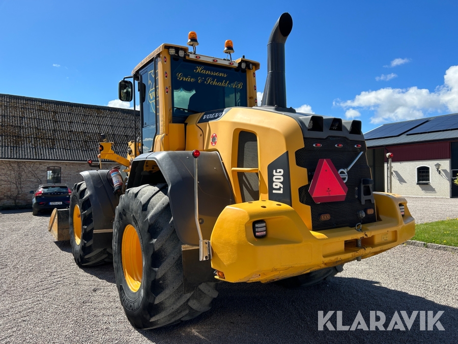 Hjullastare Volvo L90G, Helsingborg, Klaravik auktioner