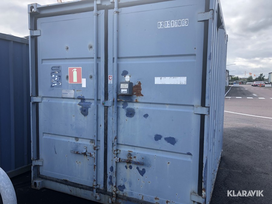 Container 10 fot oisolerad el