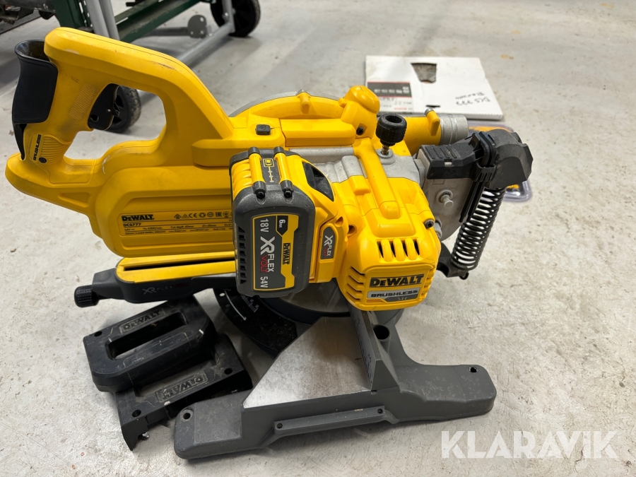 Kap och gersåg DeWalt DCS777, Timrå, Klaravik auktioner