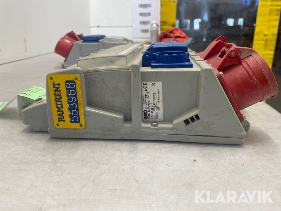 Undercentraler väska Garo UGBL432-6/00/01, Svalöv, Klaravik