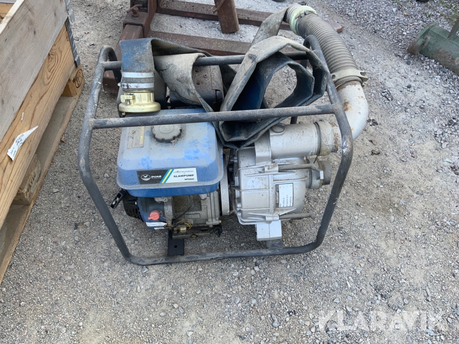 Slampump DUAB MT80C, Mörbylånga, Klaravik auktioner