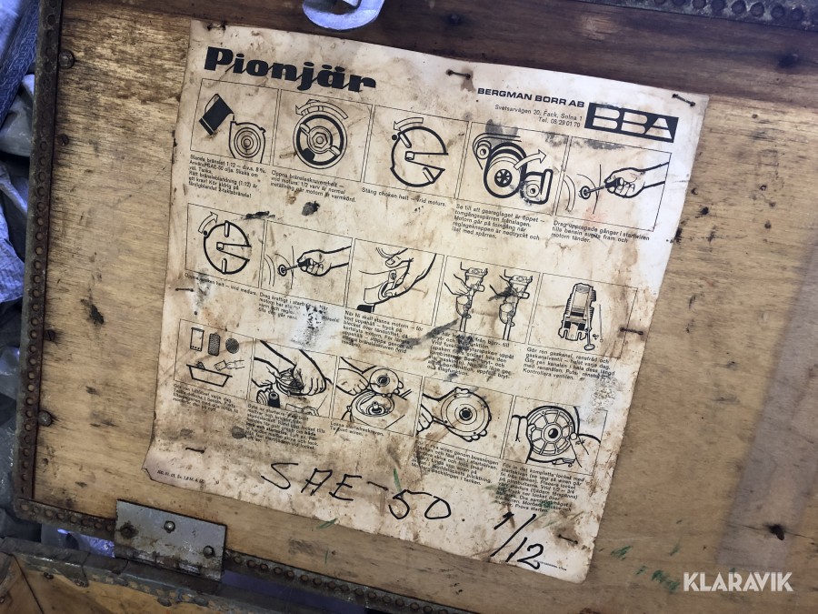 Klaravik Auktioner | Dragblock / vinsch Nordiska redskap