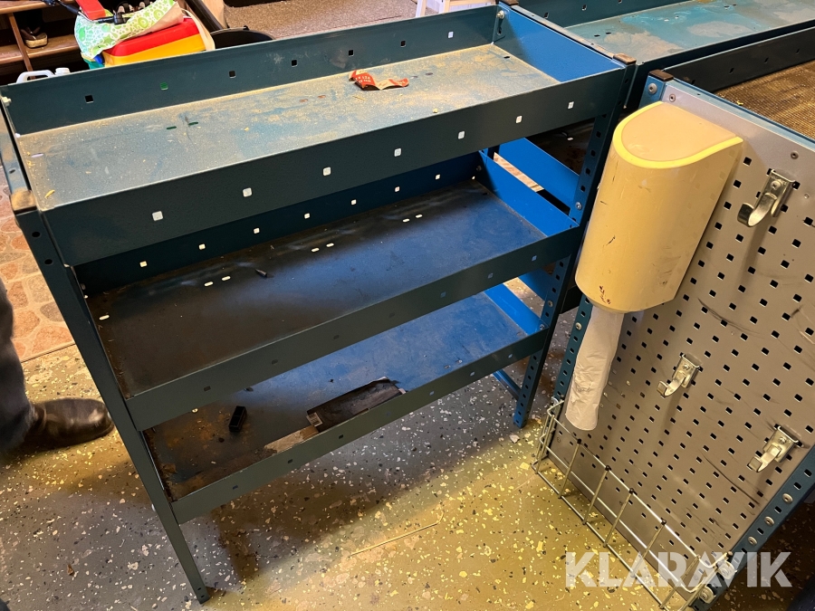 Verkstadsinredning HH Modulsystem, Eslöv, Klaravik auktioner