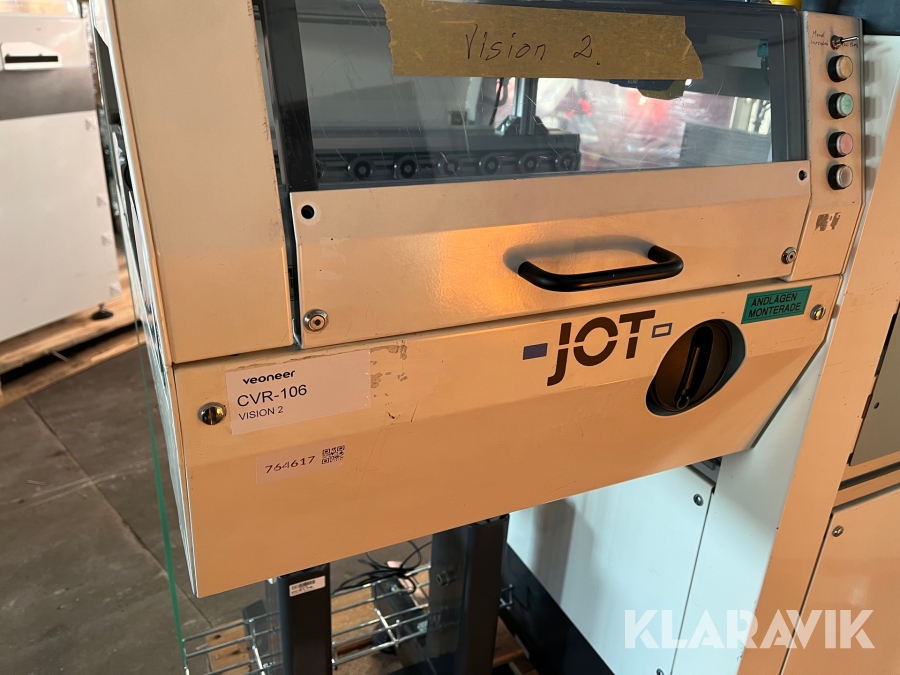 Conveyor turner med bana JOT J204-02.3/107, Vårgårda, Klarav