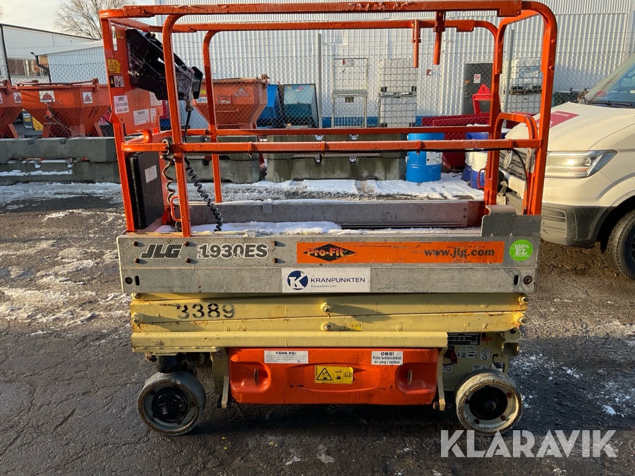 Saxlift JLG 1930, Malmö, Klaravik auktioner