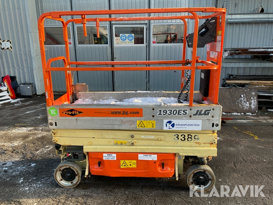 Saxlift JLG 1930, Malmö, Klaravik auktioner