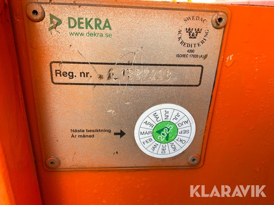 Saxlift JLG 1930, Malmö, Klaravik auktioner