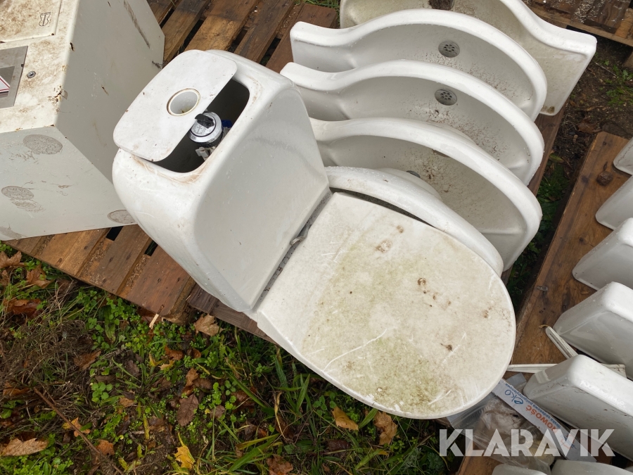 Klaravik Auktioner | Handfat och wc