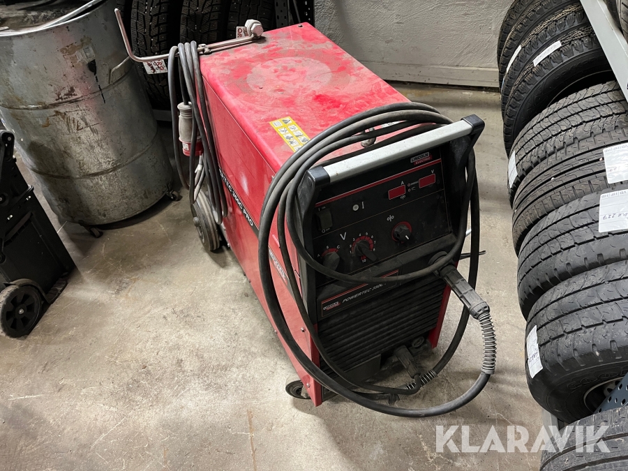 Svets Lincoln Powertec 350C PRO, Gävle, Klaravik auktioner