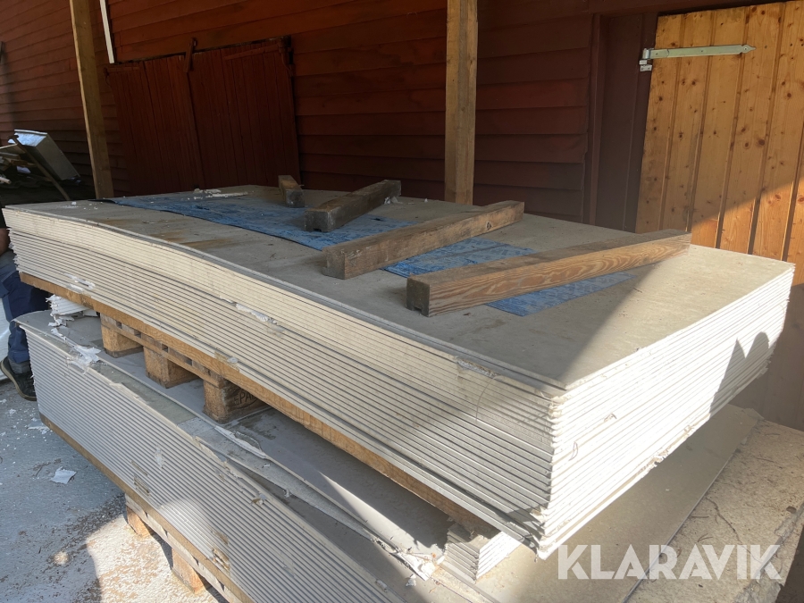 Paket med renoveringsgips, Sandviken, Klaravik auktioner