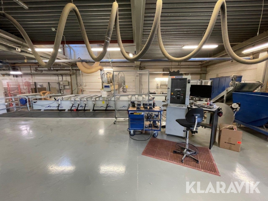 CNC-bearbetningscenter Homag GENIUS BAZ 20/50/14/V/K, Nässjö