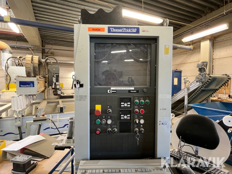 CNC-bearbetningscenter Homag GENIUS BAZ 20/50/14/V/K, Nässjö