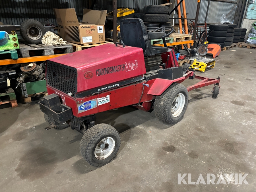Åkgräsklippare Toro Groundmaster 220-D, Kristianstad, Klarav