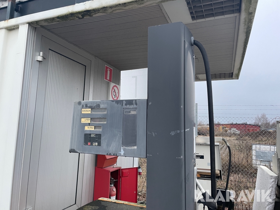 Tankstation, Karlstad, Klaravik auktioner