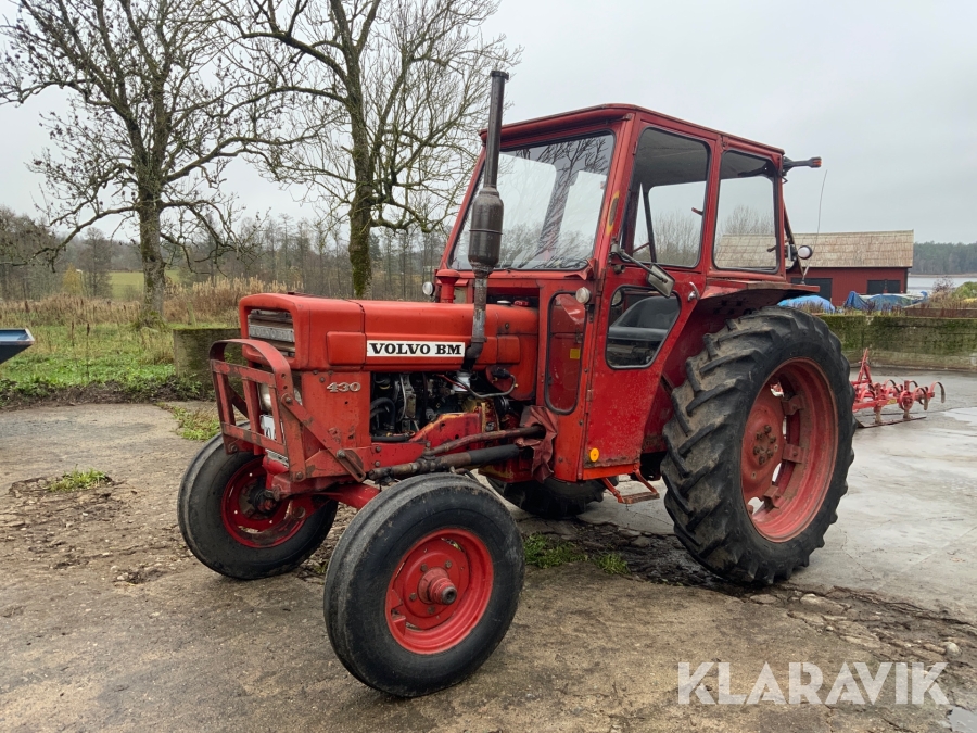 Traktor Volvo BM 430, Sävsjö, Klaravik auktioner