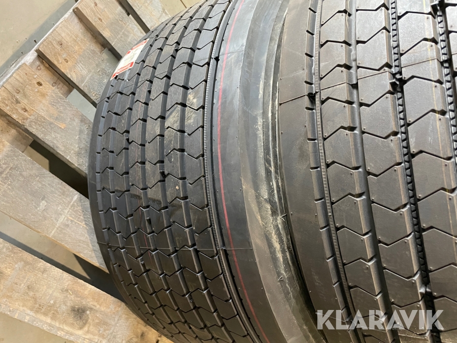 Lastbilsdäck Bridgestone R166, Sölvesborg, Klaravik auktione