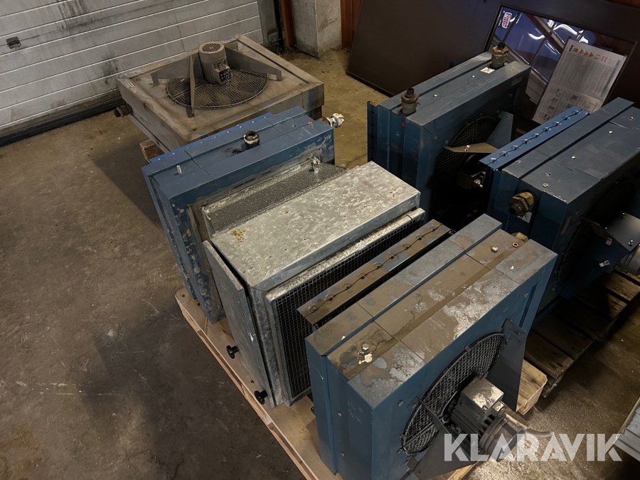 Fläktluftvärmare Bahco Ventilation, Älvkarleby, Klaravik auk