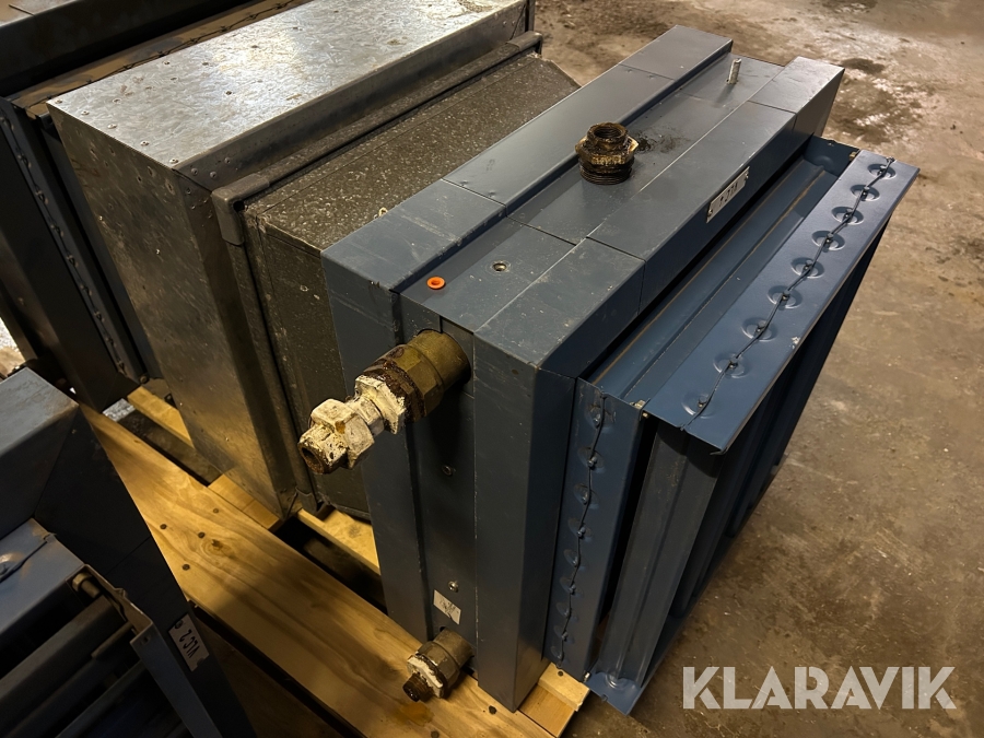 Fläktluftvärmare Bahco Ventilation, Älvkarleby, Klaravik auk