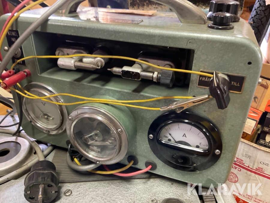 Blästermaskin för tändstift Champion, Lycksele, Klaravik auk