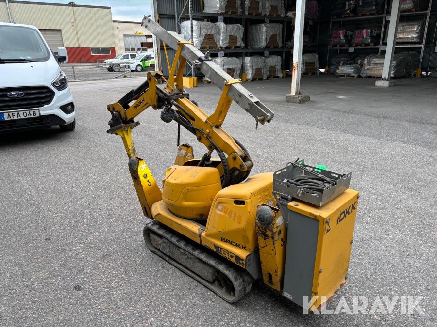 Banddriven Rivningsrobot Brokk Brokk 60, Askersund, Klaravik