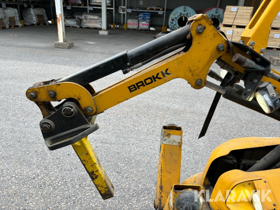 Banddriven Rivningsrobot Brokk Brokk 60, Askersund, Klaravik