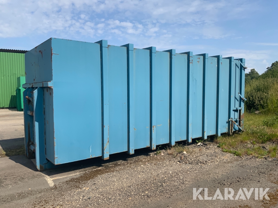 Container till komprimator, Kalmar, Klaravik auktioner
