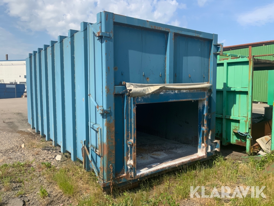 Container till komprimator, Kalmar, Klaravik auktioner