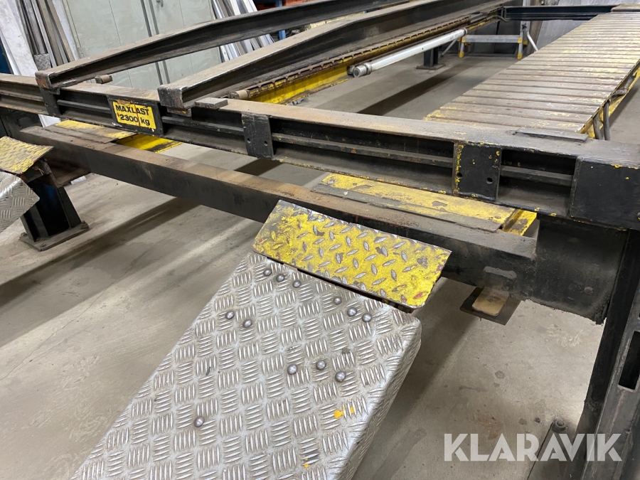 Billyft fyrpelarlyft, Laholm, Klaravik auktioner