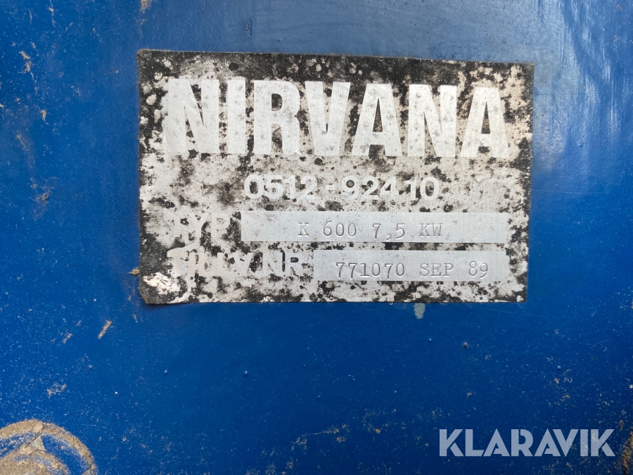Klaravik Auktioner | Spannmålskross Nirvana K600