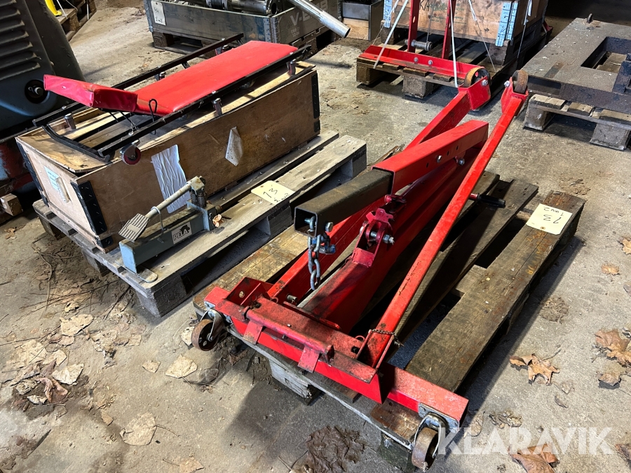 Hydraulisk hjulram och lyft Motorlyft, Trollhättan, Klaravik