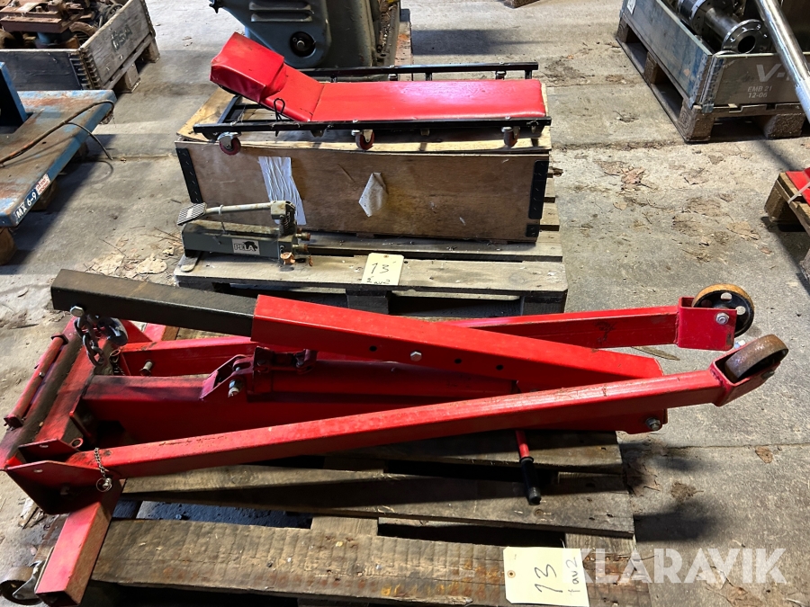 Hydraulisk hjulram och lyft Motorlyft, Trollhättan, Klaravik