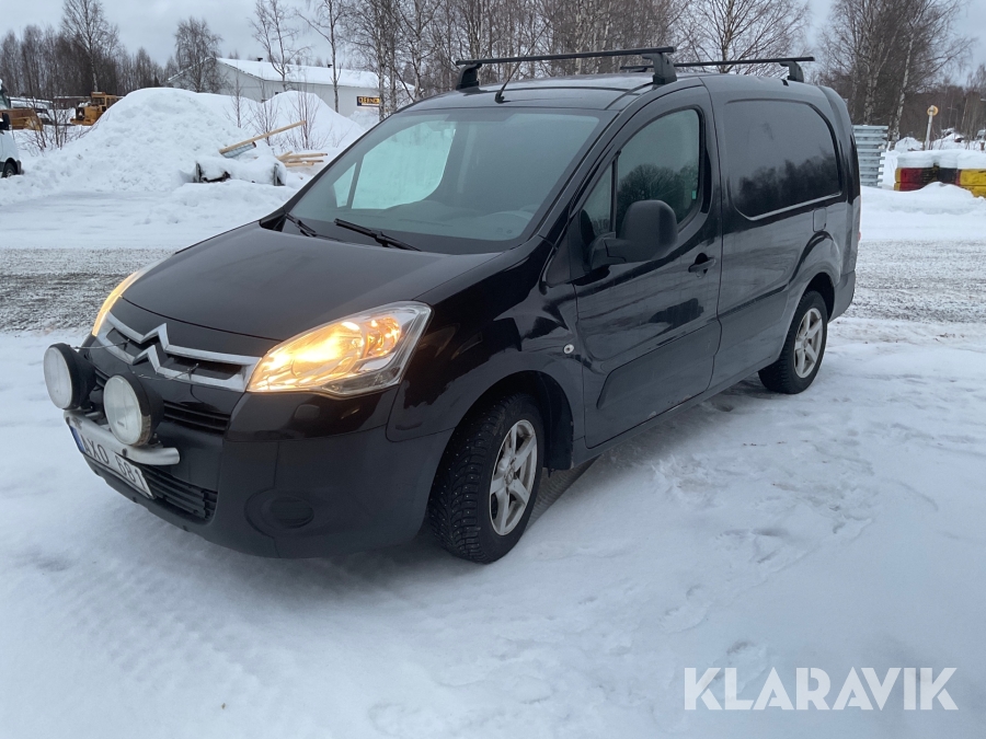 Budbil Citroën Berlingo, Boden, Klaravik auktioner
