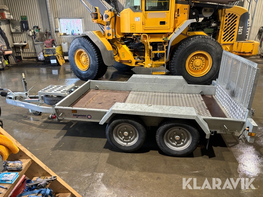 Personbilssläp Indespension PL27095L/R3, Berg, Klaravik aukt