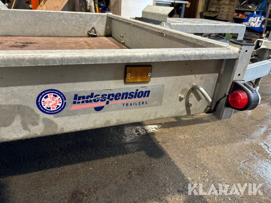 Personbilssläp Indespension PL27095L/R3, Berg, Klaravik aukt