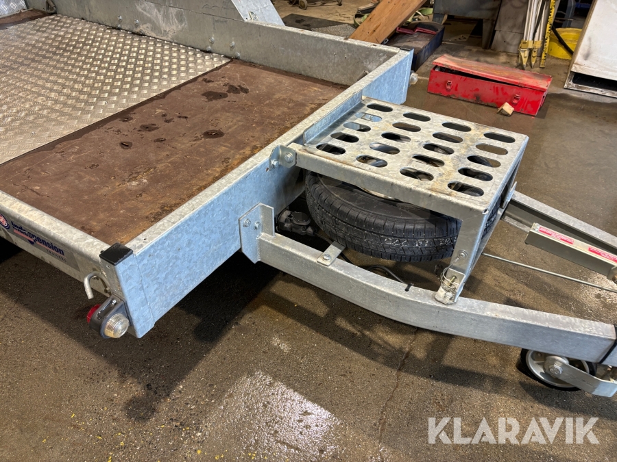 Personbilssläp Indespension PL27095L/R3, Berg, Klaravik aukt