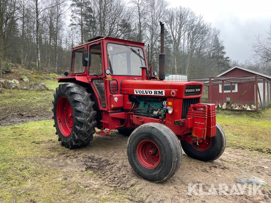 Traktor Volvo BM T 800 C, Hylte, Klaravik auktioner