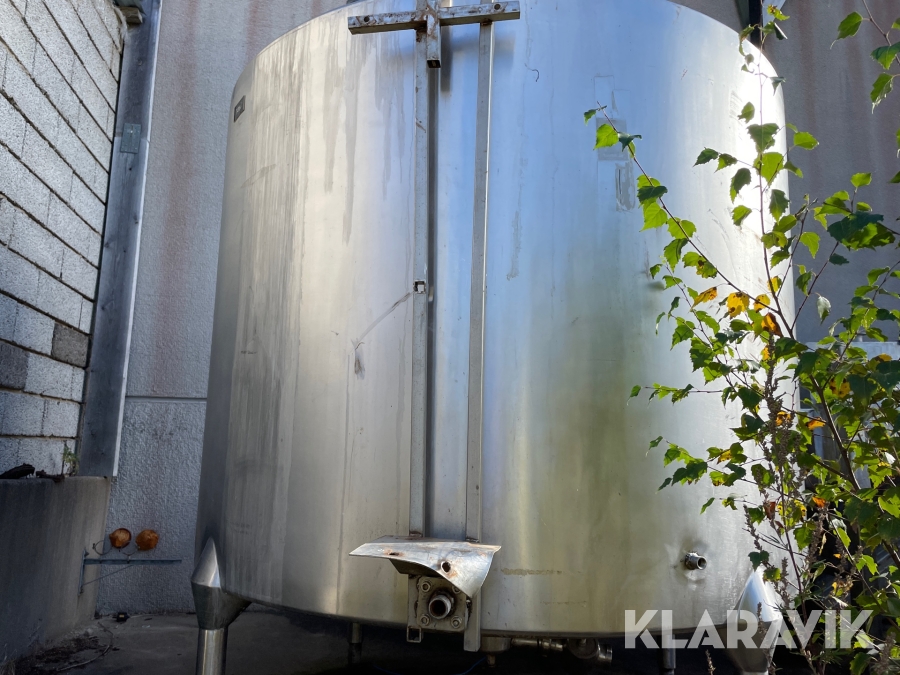 Rostfri Tank 5 kubik, Mark, Klaravik auktioner