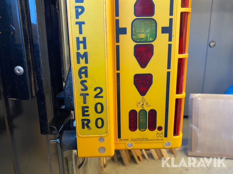 Maskinmottagare Depthmaster Depthmaster 200, Norrtälje, Kla