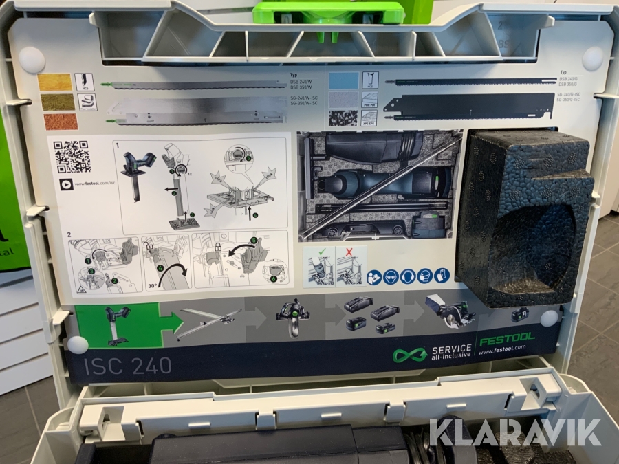 Isolersåg Festool ISC 240, Umeå, Klaravik auktioner