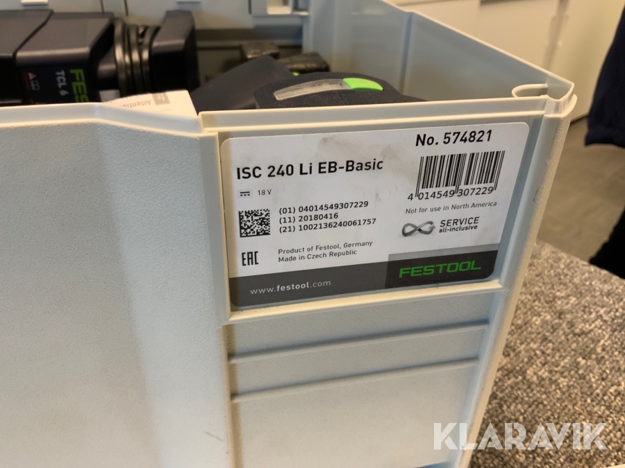 Isolersåg Festool ISC 240, Umeå, Klaravik auktioner