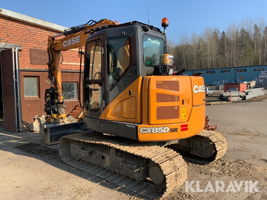 Grävmaskin Case CX85D SR, Nyköping, Klaravik auktioner