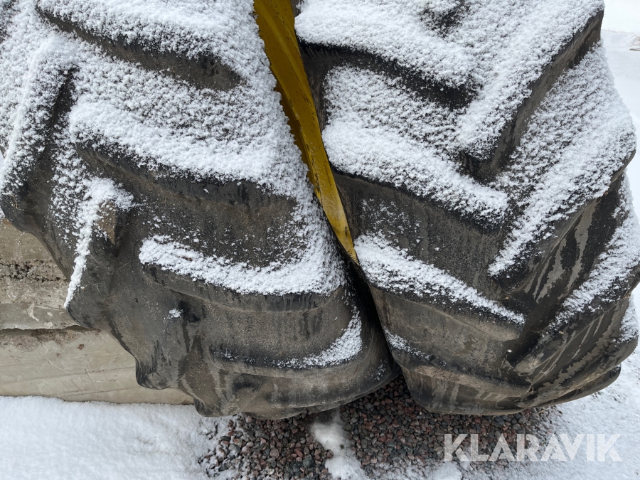 Traktordäck med fälg Good Year 620/70 R46, Norrköping, Klara