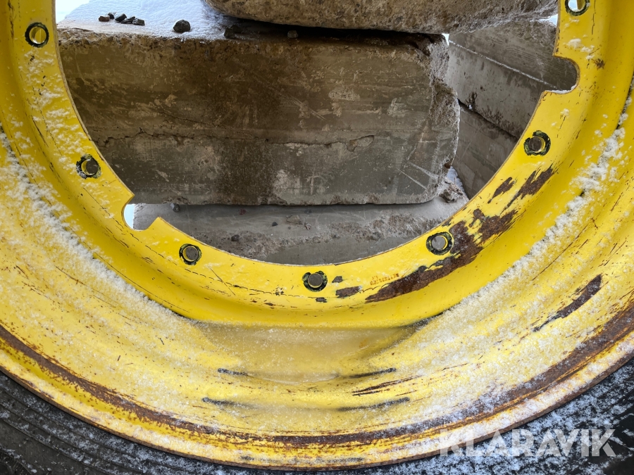 Traktordäck med fälg Good Year 620/70 R46, Norrköping, Klara