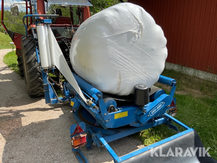 Balplastare Tanco Autowrap 280 ARC med fjärrkontroll