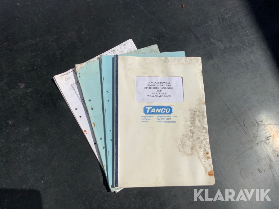 Balplastare Tanco Autowrap 280 ARC med fjärrkontroll